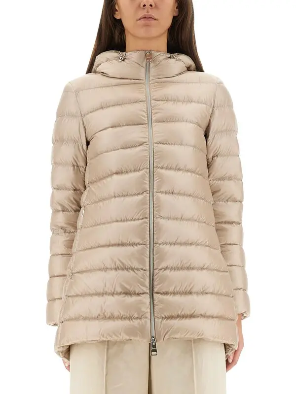 Herno A-shape Resort Down Jacket - Beige