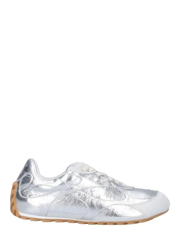 Bottega Veneta Orbit Flash Sneakers - Silver