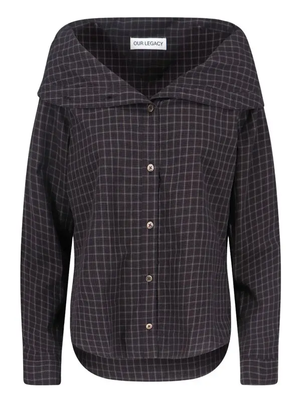 Our Legacy Kaonashi Shirt - Black