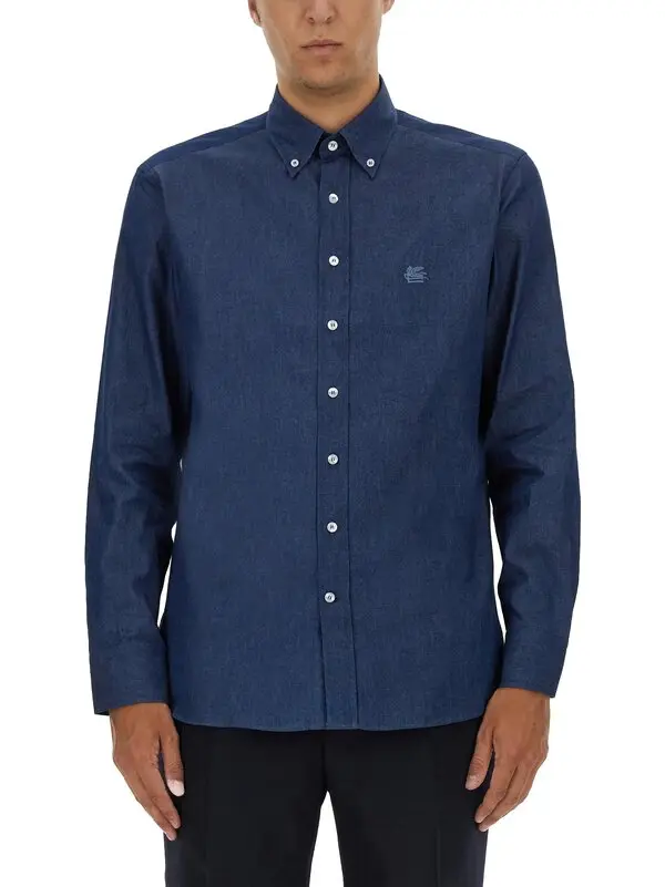 Etro Shirt "rome - Denim