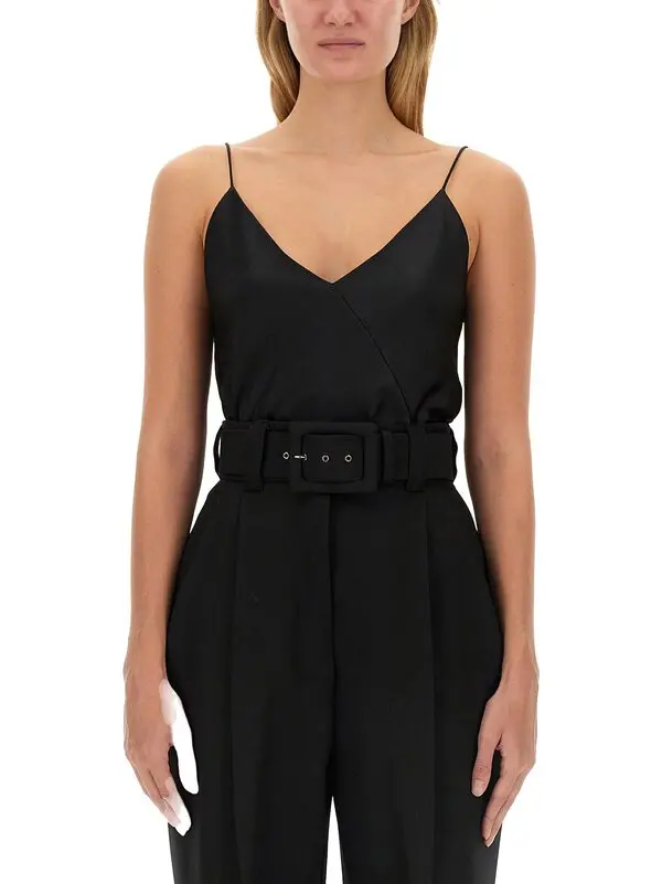 Max Mara Metello Piano Top - Black