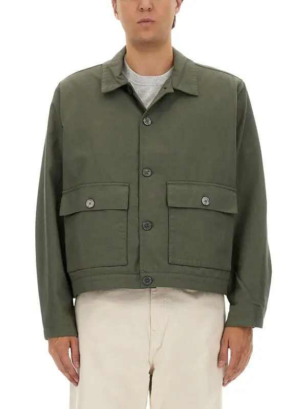 Obey Shirt Jacket - Green