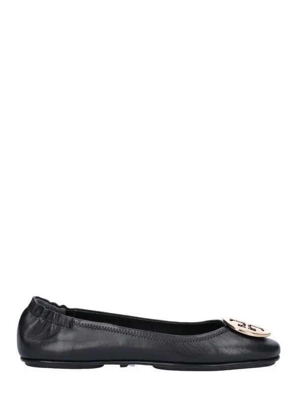 Tory Burch Minnie Travel Ballet Flat - Black