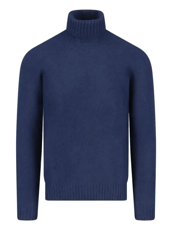 DRUMOHR High Neck Sweater - Blue
