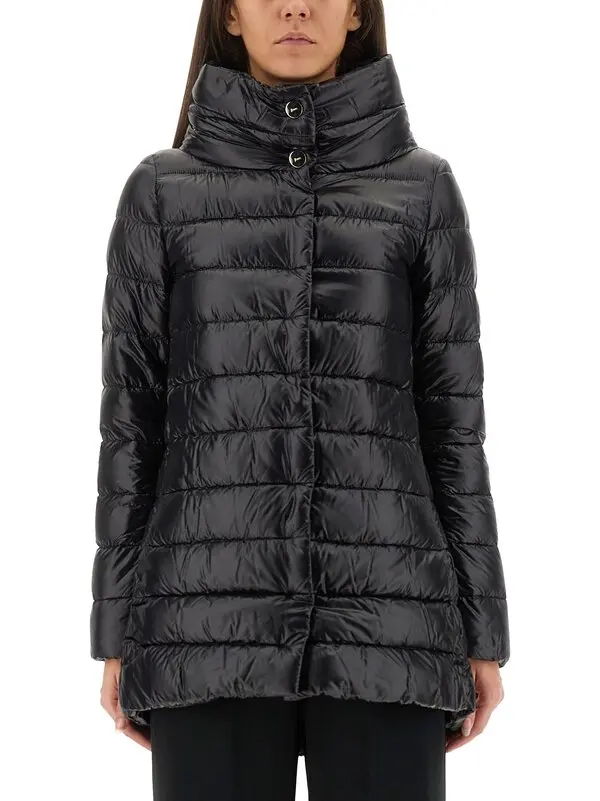 Herno A-shape Amelia Down Jacket - Black