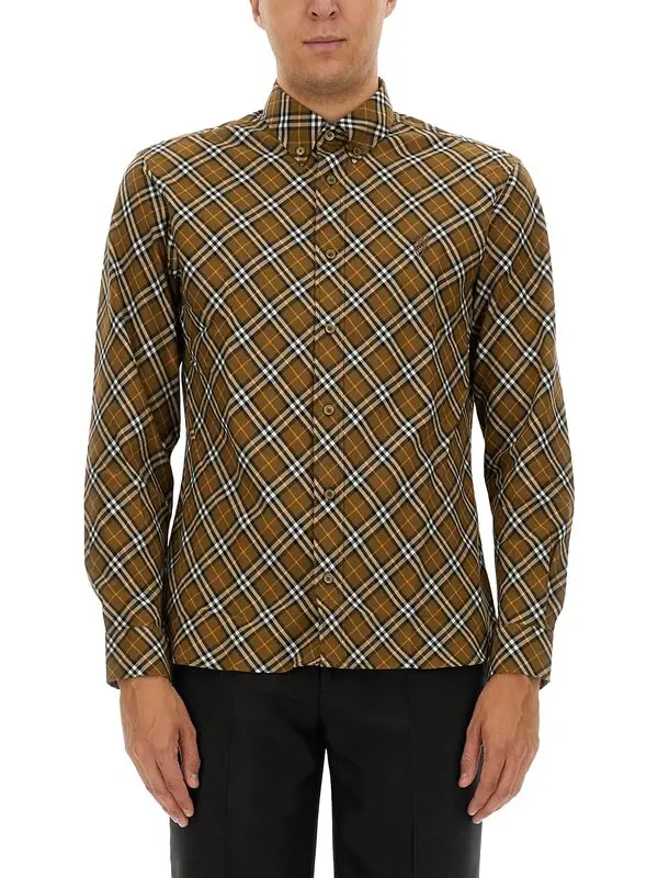 Burberry Check Shirt - Multicolour