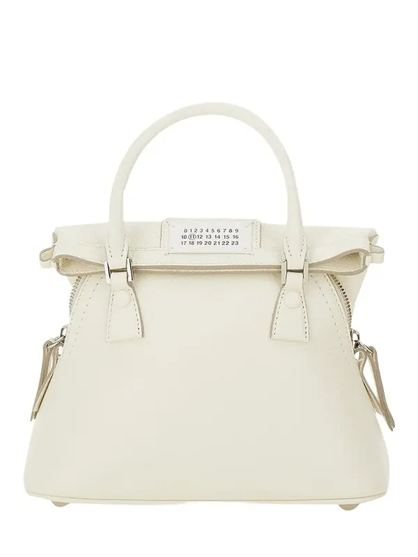 MAISON MARGIELA 5ac Classique Micro Bag - White
