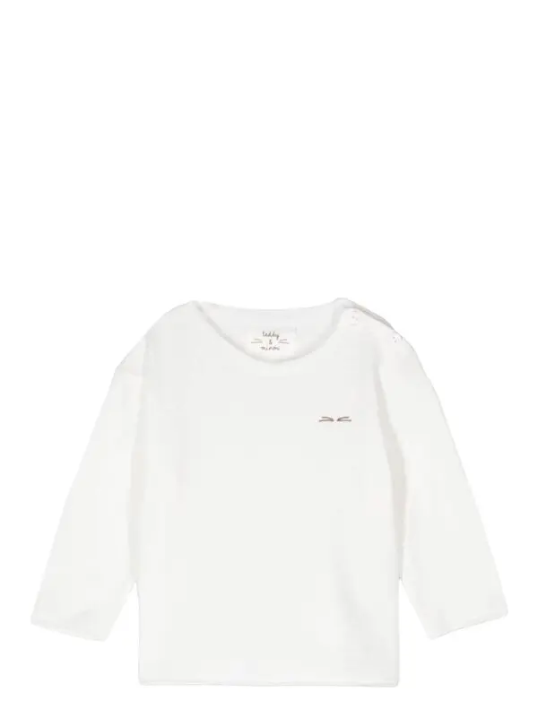 TEDDY & MINOU Long Sleeve T-shirt - White