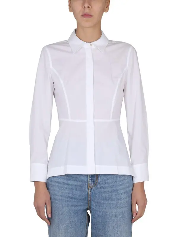 Tory Burch Poplin Shirt - White