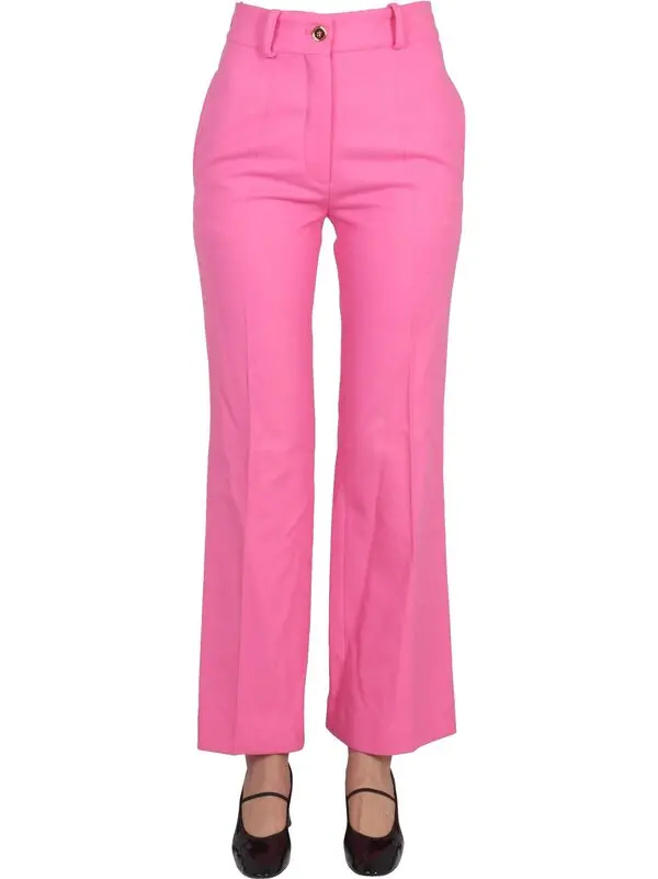 Patou Bell Bottom Trousers - Pink
