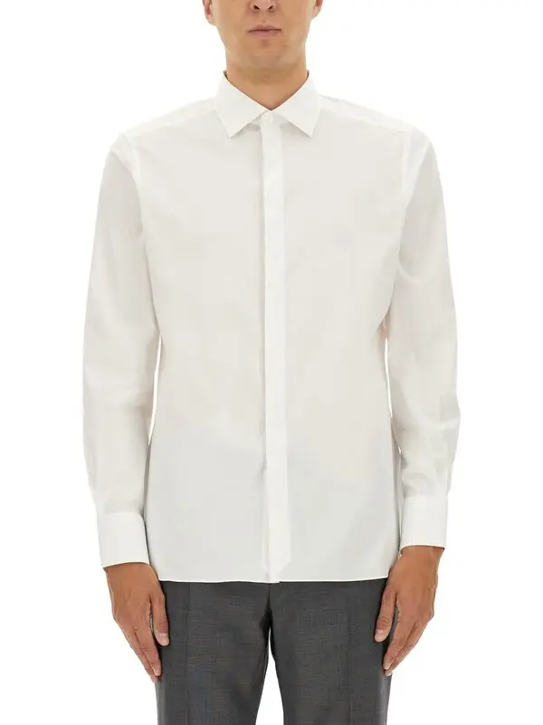 Zegna Cotton Shirt - White