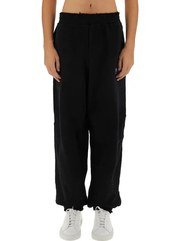 Helmut Lang Regular-fit Cotton Trousers - Black