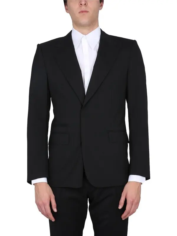 Dolce & Gabbana Single-breasted Jacket - Black
