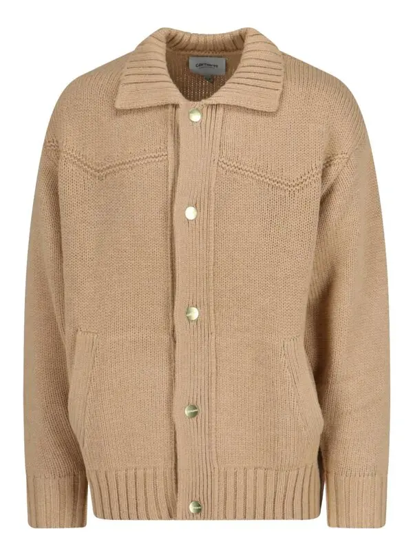 Carhartt Work In Progress Santa Fe Cardigan - Brown