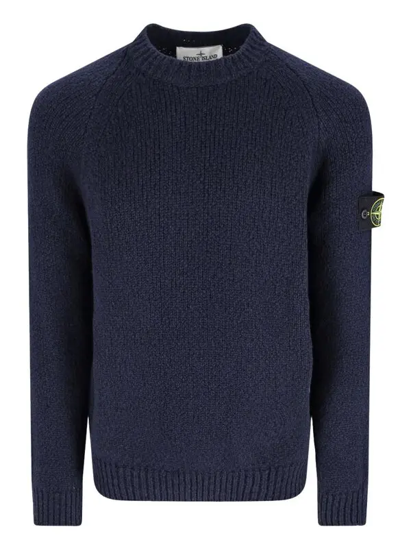 JIL SANDER Crewneck Sweater - Blue