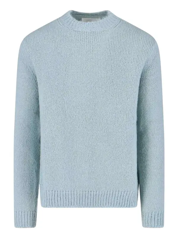 JIL SANDER Crewneck Sweater - Light Blue