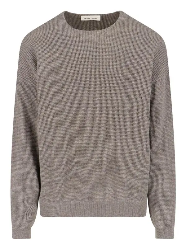 JIL SANDER Crewneck Sweater - Taupe