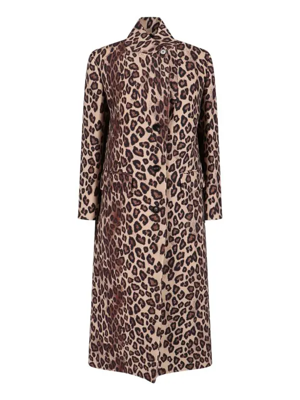 Max Mara Virgin Wool Coat - Multi