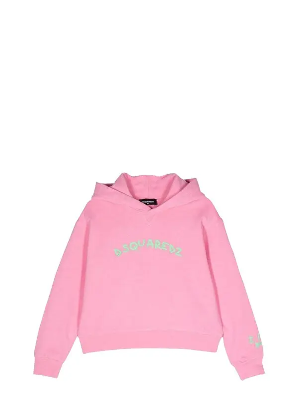 Dsquared2 Logo Hoodie - Pink