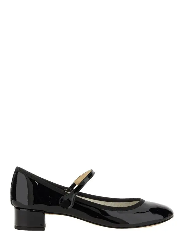 Repetto Rose Mary Jane Pumps - Black