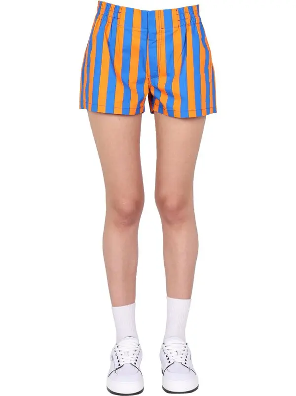 Sunnei Striped Pattern Shorts - Multicolour