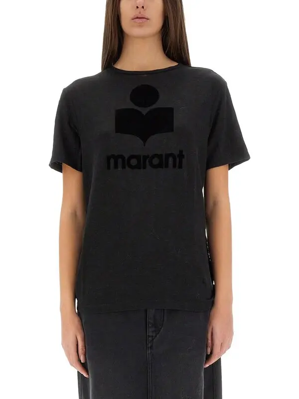 MARANT ETOILE T-shirt "zewel - Black