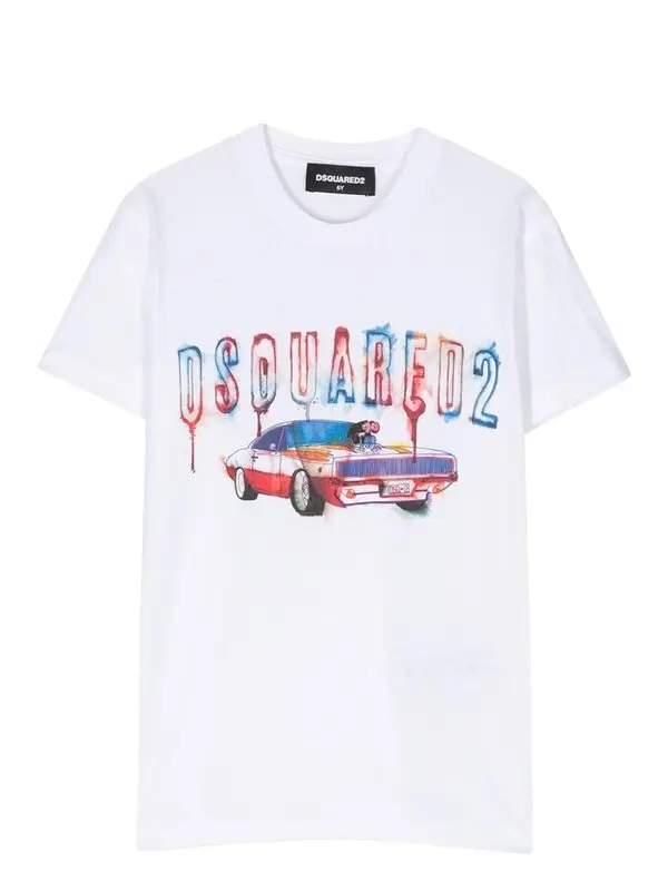 Dsquared2 Mc Logo T-shirt - White