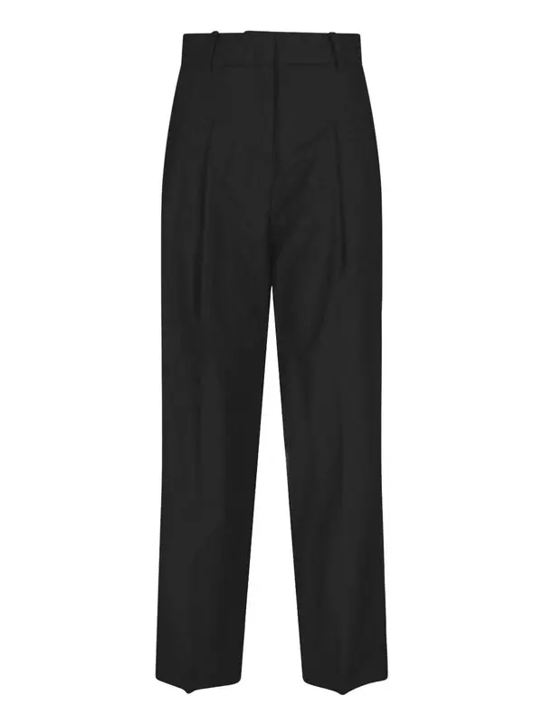 THE FRANKIE SHOP Gelso Wide Leg Trousers - Black
