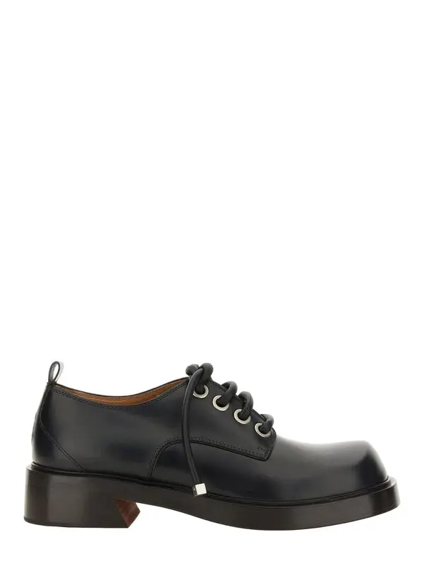 Alexander McQueen Leather Derby - Black