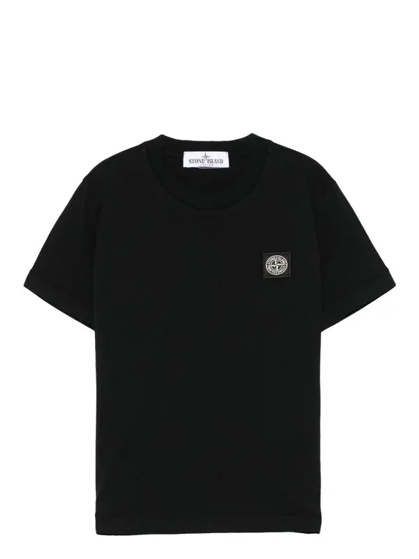Stone Island T-shirt With Logo - Black