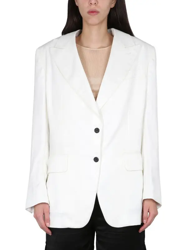 TOM FORD Boyfriend Jacket - White