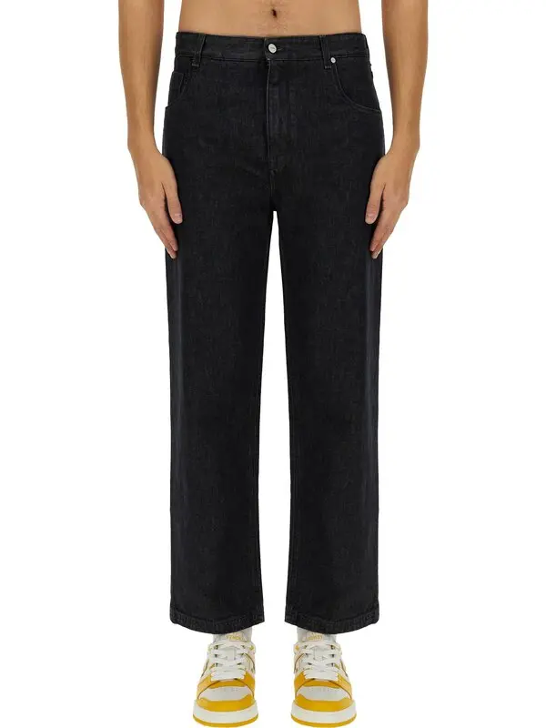 Fendi Long Jeans - Black