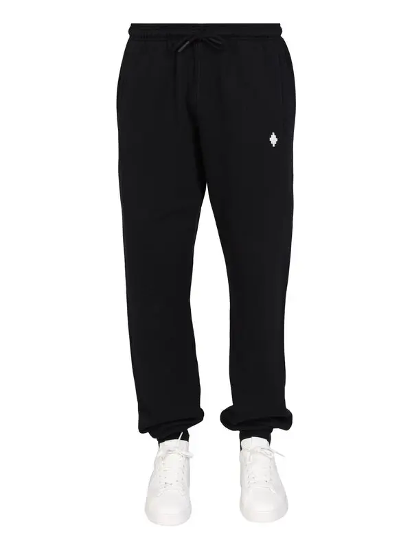 MARCELO BURLON COUNTY OF MILAN Sweatpants - Black