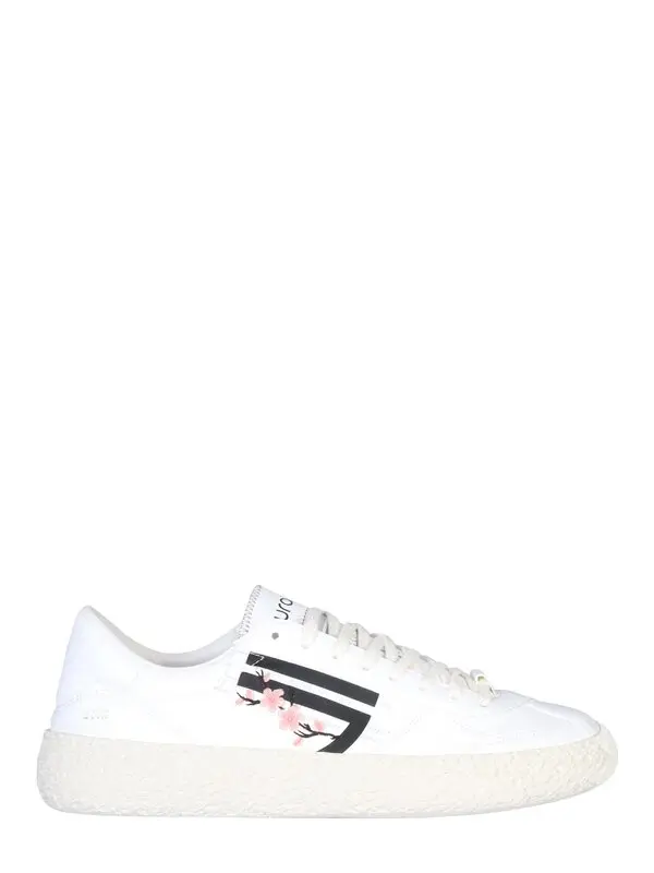 PURAAI Lace-up Vegan Sneakers - White