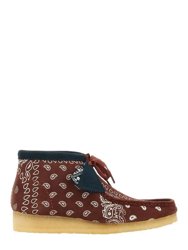 Clarks Wallabee Boots - Bordeaux