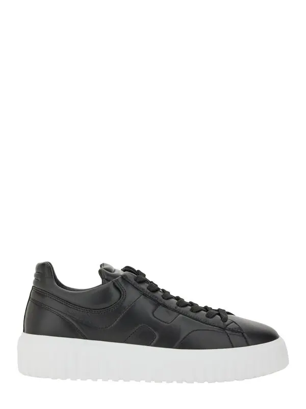 Hogan H-stripes Sneakers - Black
