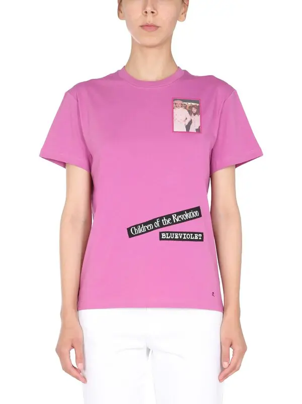 Raf Simons Crew Neck T-shirt - Pink