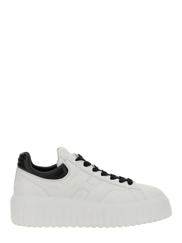 Hogan H-stripes Sneakers - White
