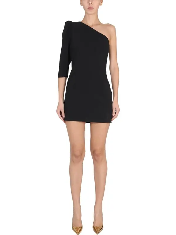 Dsquared2 One-shoulder Mini Dress - Black