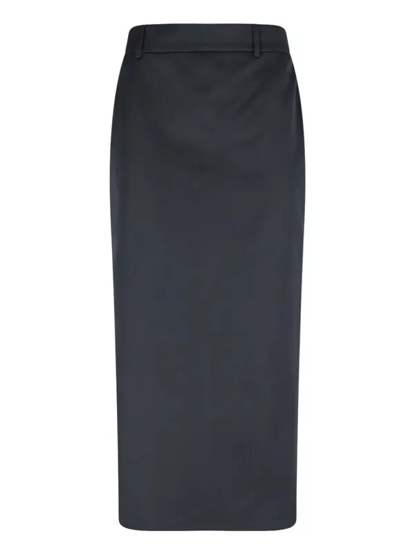 THE FRANKIE SHOP Alrose Midi Skirt - Black
