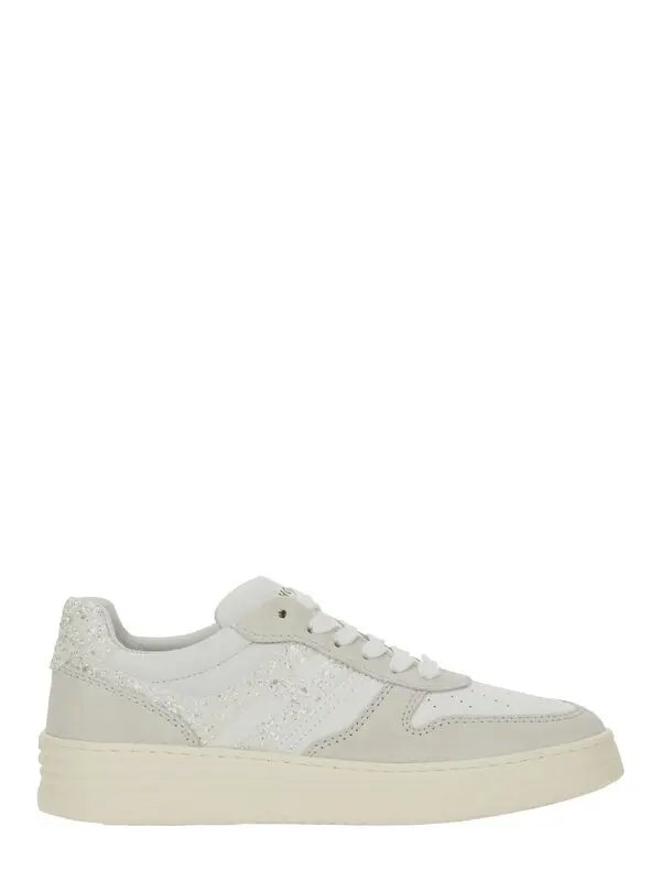 Hogan Leather Sneakers - Grey