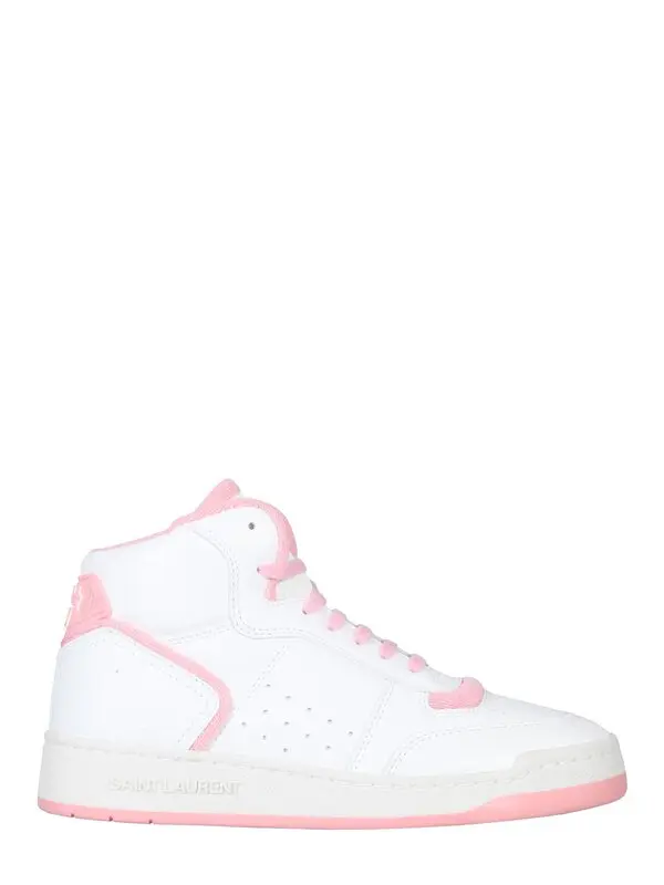 Saint Laurent High-top Sl/80 Sneakers - White
