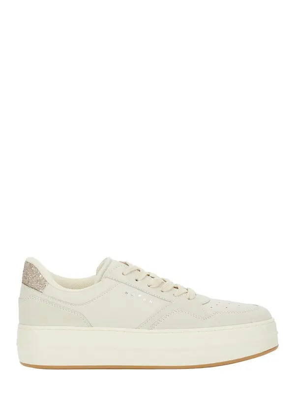 Hogan Leather Low Top Sneaker - White