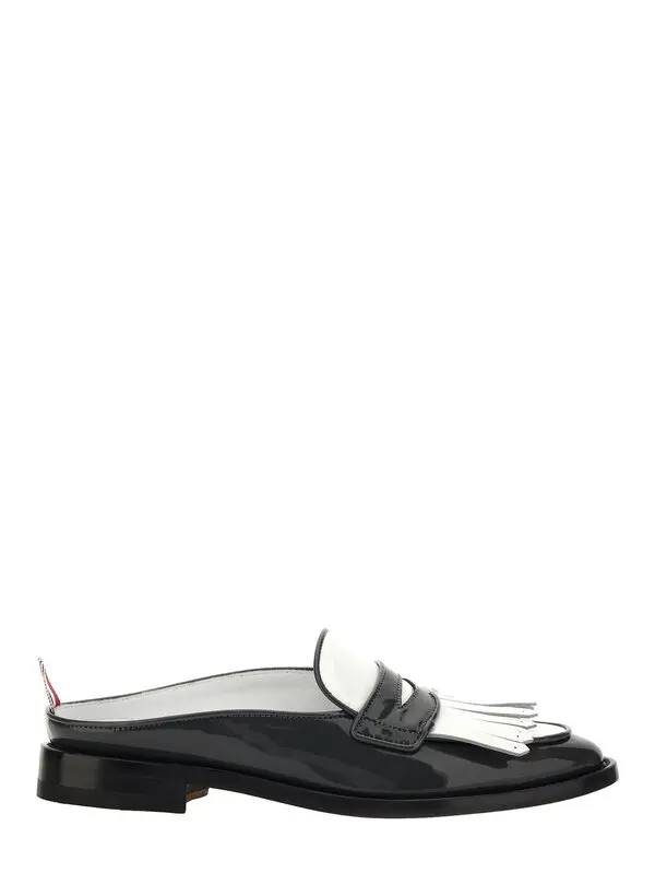 Thom Browne Kilt Varsity Penny Loafer - Grey