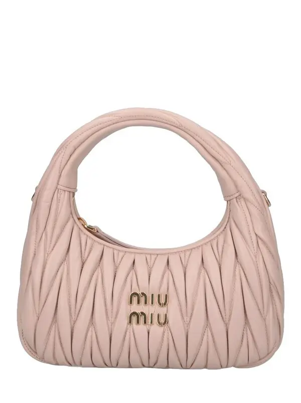 Miu Miu Wander Hobo Bag - Pink