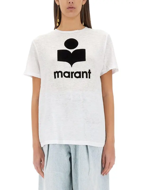 MARANT ETOILE T-shirt "zewel - White