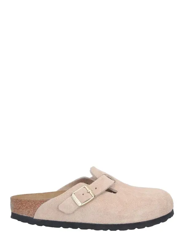 BIRKENSTOCK Boston Mules - Beige