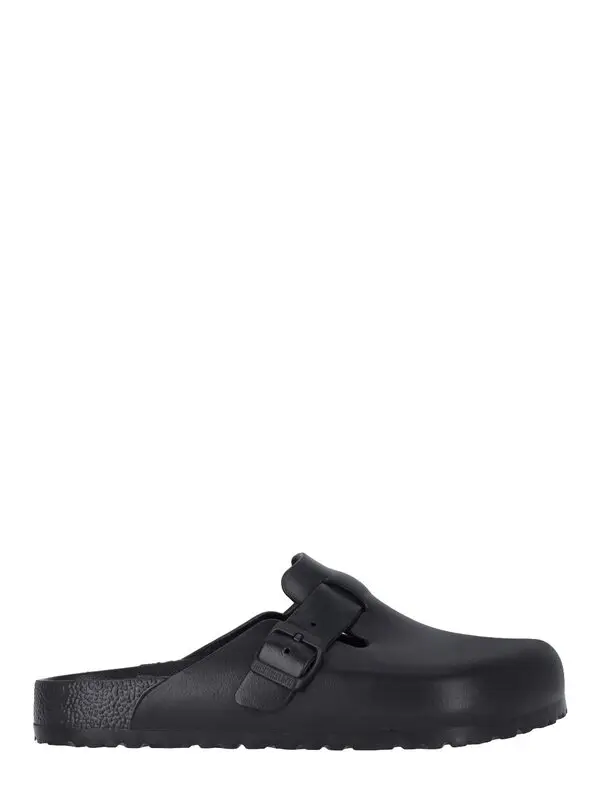 BIRKENSTOCK Boston Mules - Black