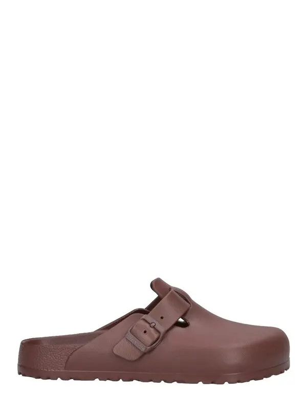 BIRKENSTOCK Boston Mules - Brown