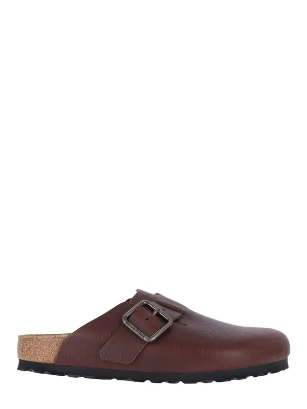 BIRKENSTOCK Boston Mules - Brown
